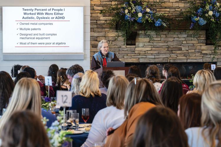 Grandin advocates for inclusion at Auburn University's Women in ...