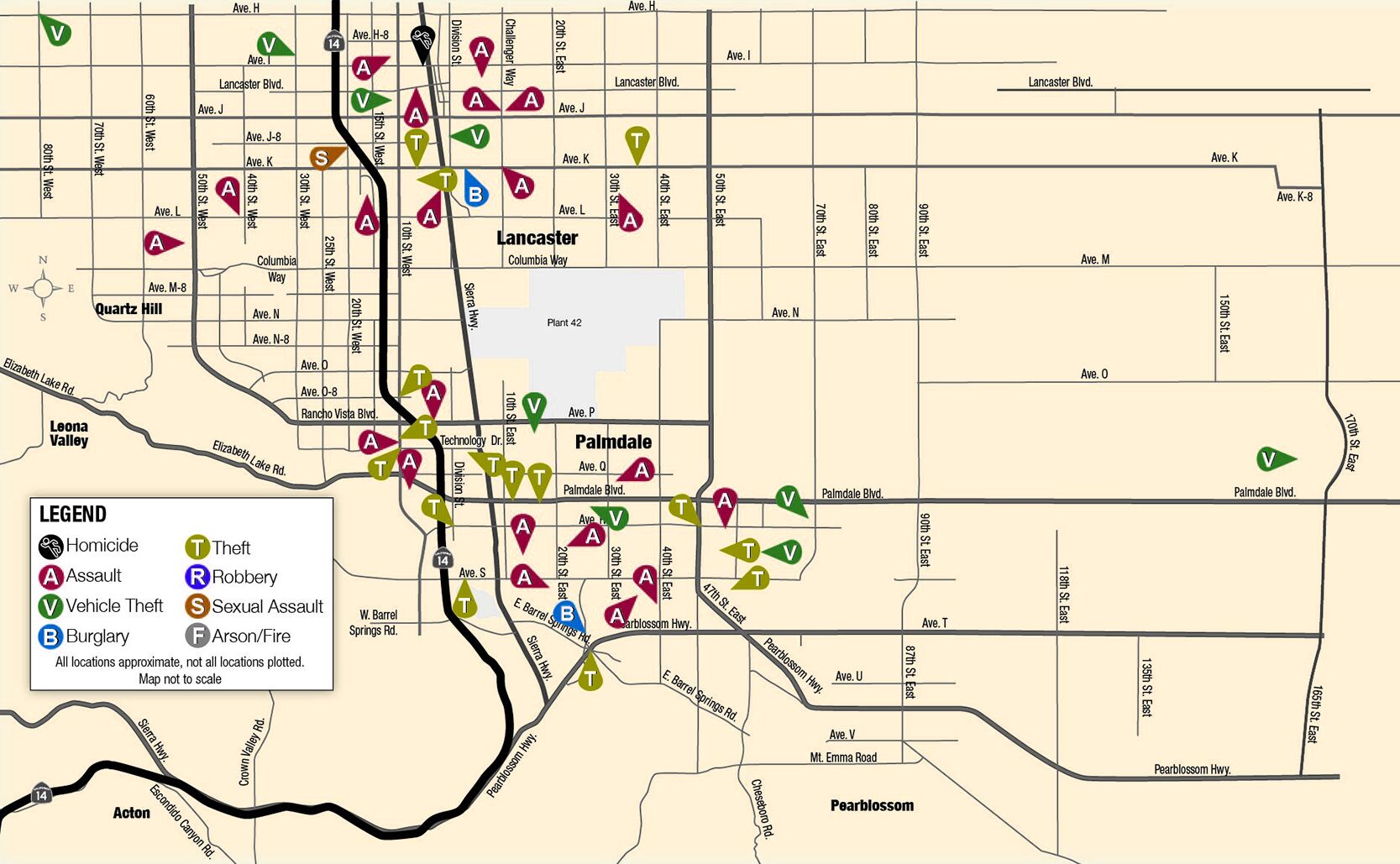 Antelope Valley crime blotter, June 13, 2026 | News | avpress.com