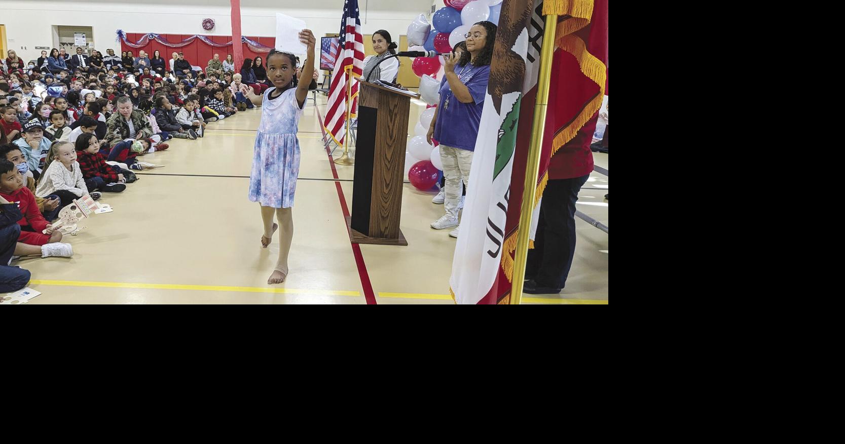 A show of gratitude: Students honor veterans | News | avpress.com