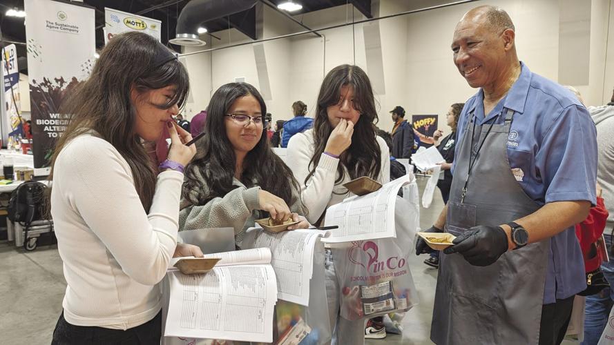 Student taste-testers visit Fairgrounds | News | avpress.com