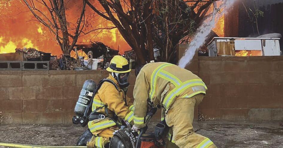 Cal City fire under arson investigation | Local News | avpress.com