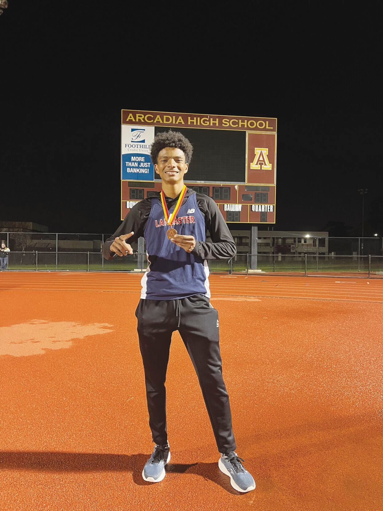 McCorvey breaks own record in 3,200 | Sports | avpress.com