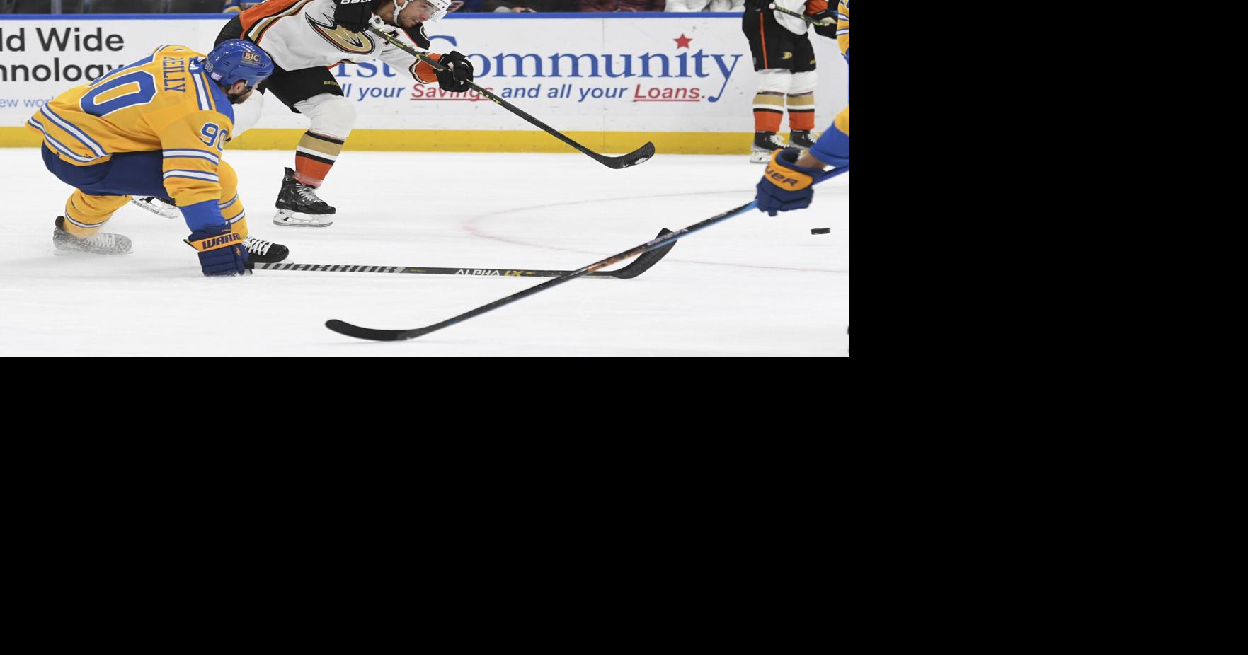 Faulk's power-play goal lifts streaking Blues past Ducks | Sports ...