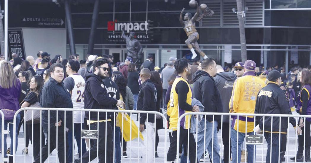 Kobe fans from near and far find closure at L.A. memorial | Sports ...