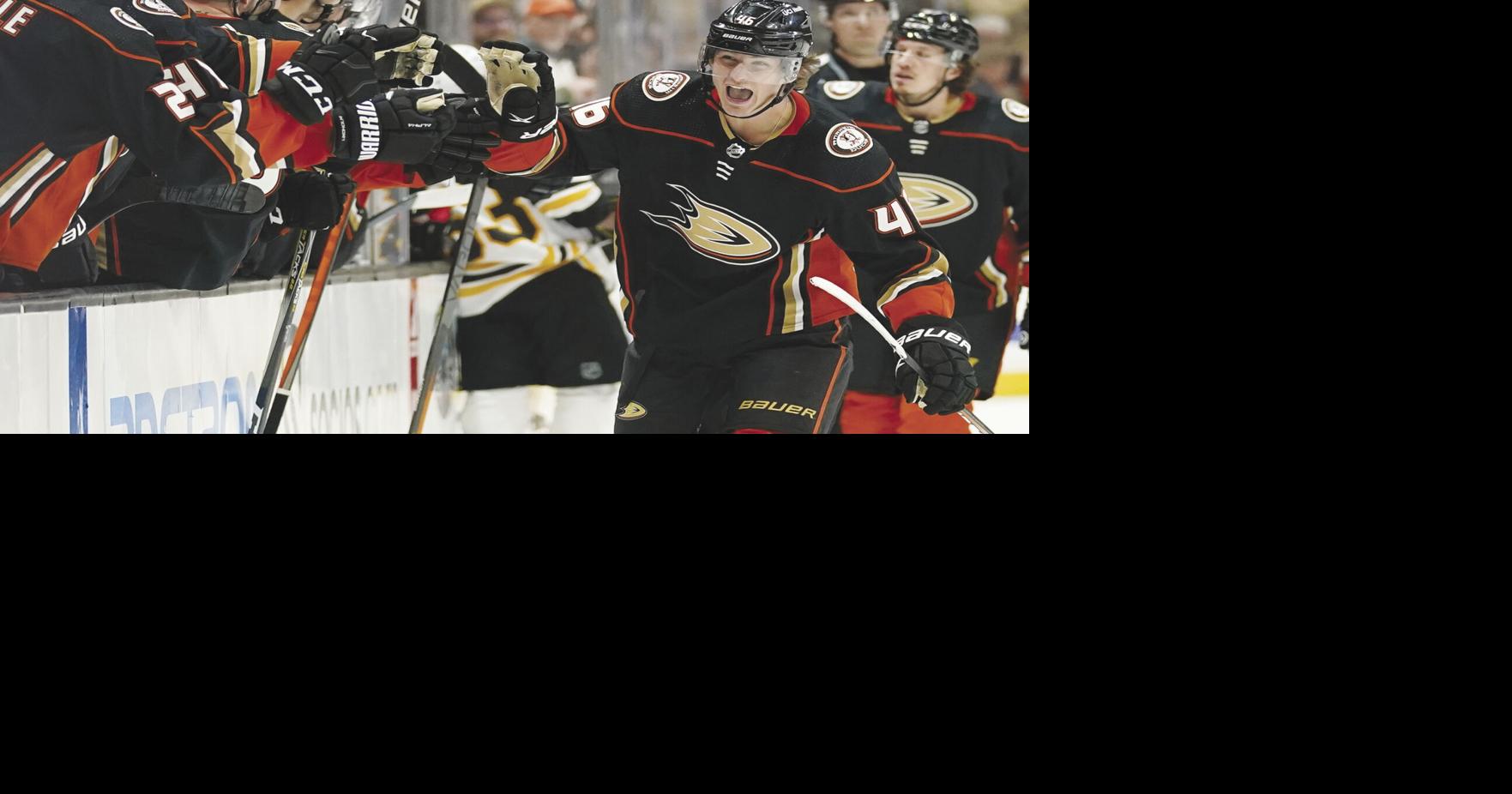 Zegras scores late on power play as Ducks beat Bruins | Sports ...