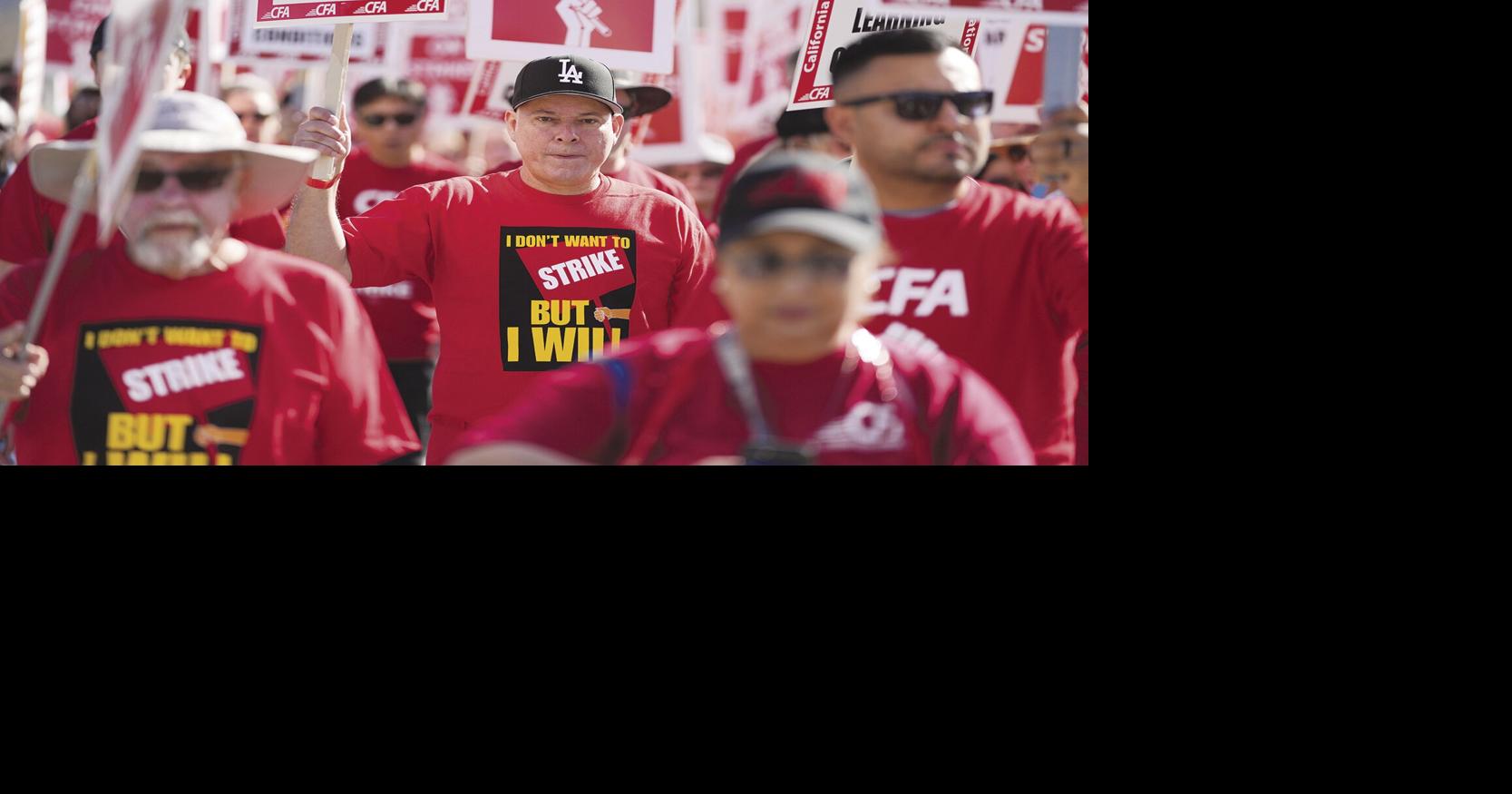 Cal State faculty starts strike for better pay | News | avpress.com