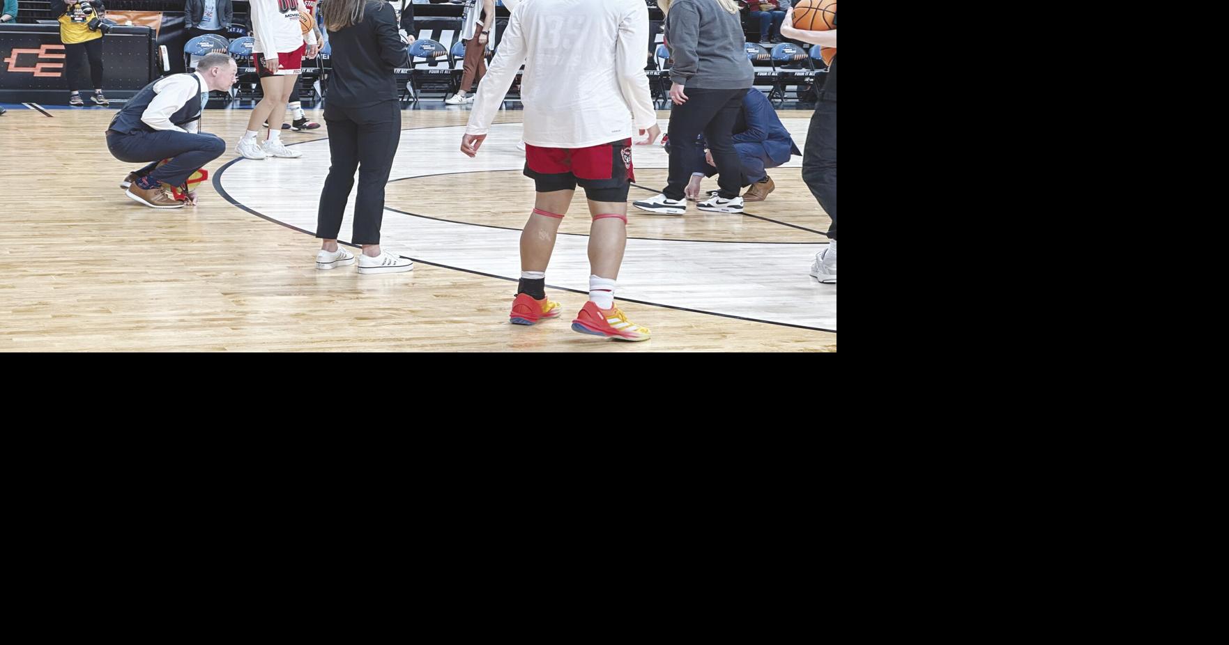 NCAA says 3-point line drawn 9 inches short at apex for Portland women ...