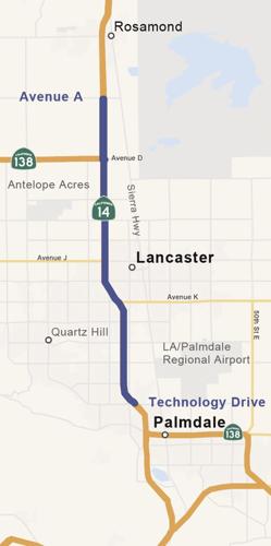 More full closures coming this week on AV Freeway | News | avpress.com
