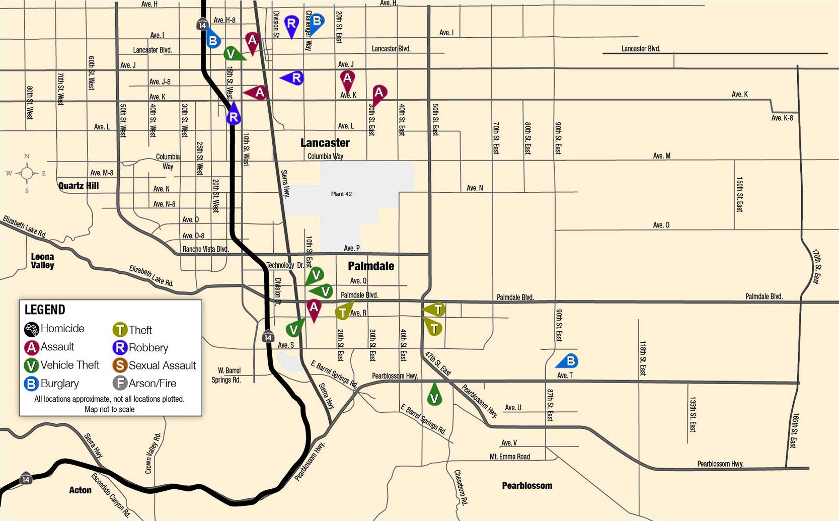 Antelope Valley crime blotter, March 13, 2026 | News | avpress.com