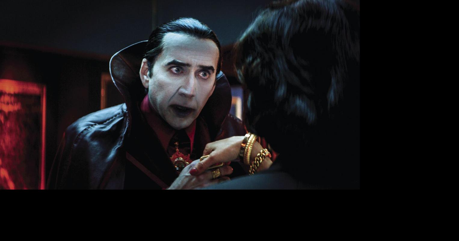 Review: Blood sloshes and Nicolas Cage feasts in ‘Renfield’ | Showcase ...