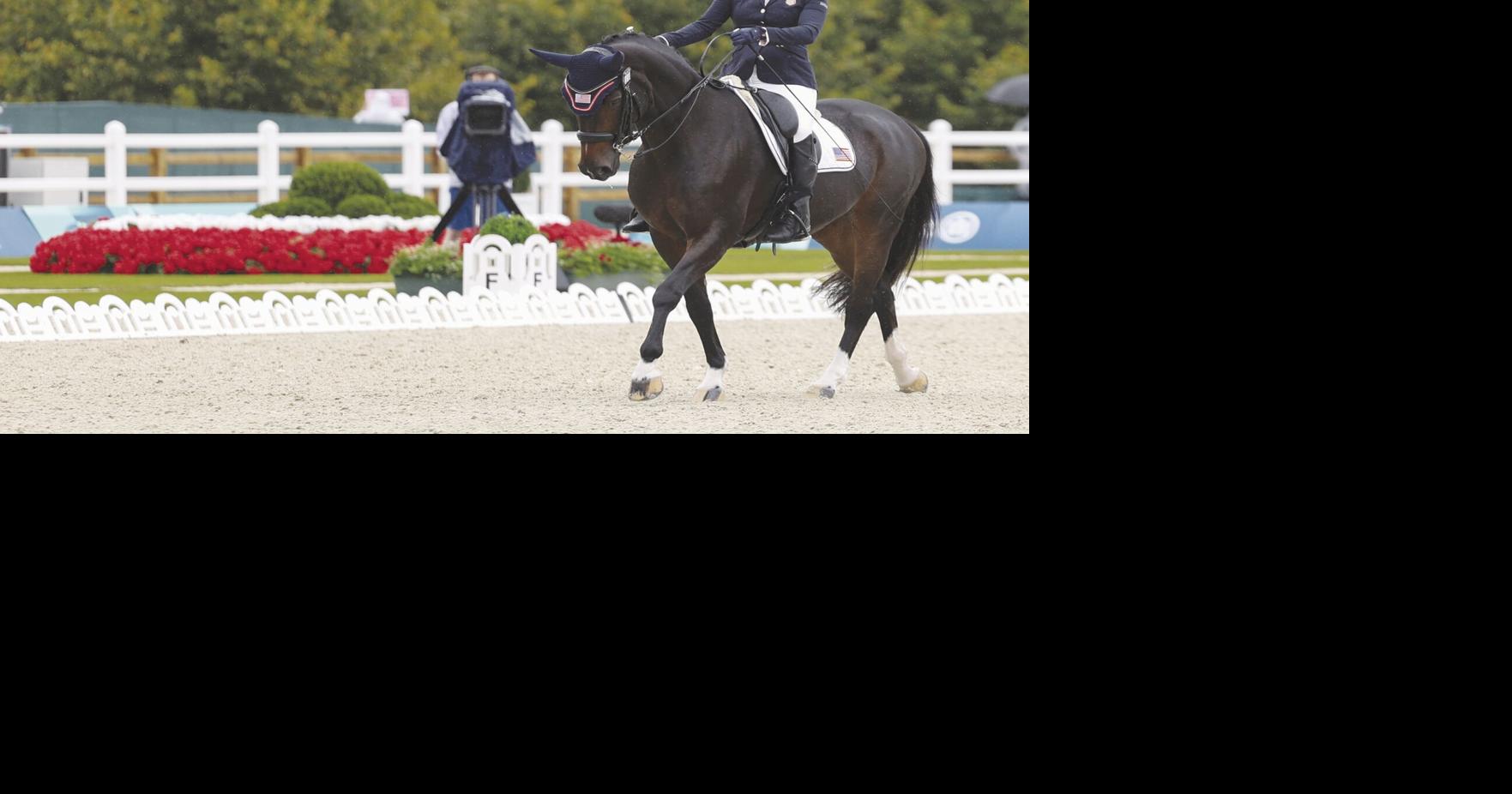 Hart beats Baker to dressage gold, USA wins 3 equestrian medals ...