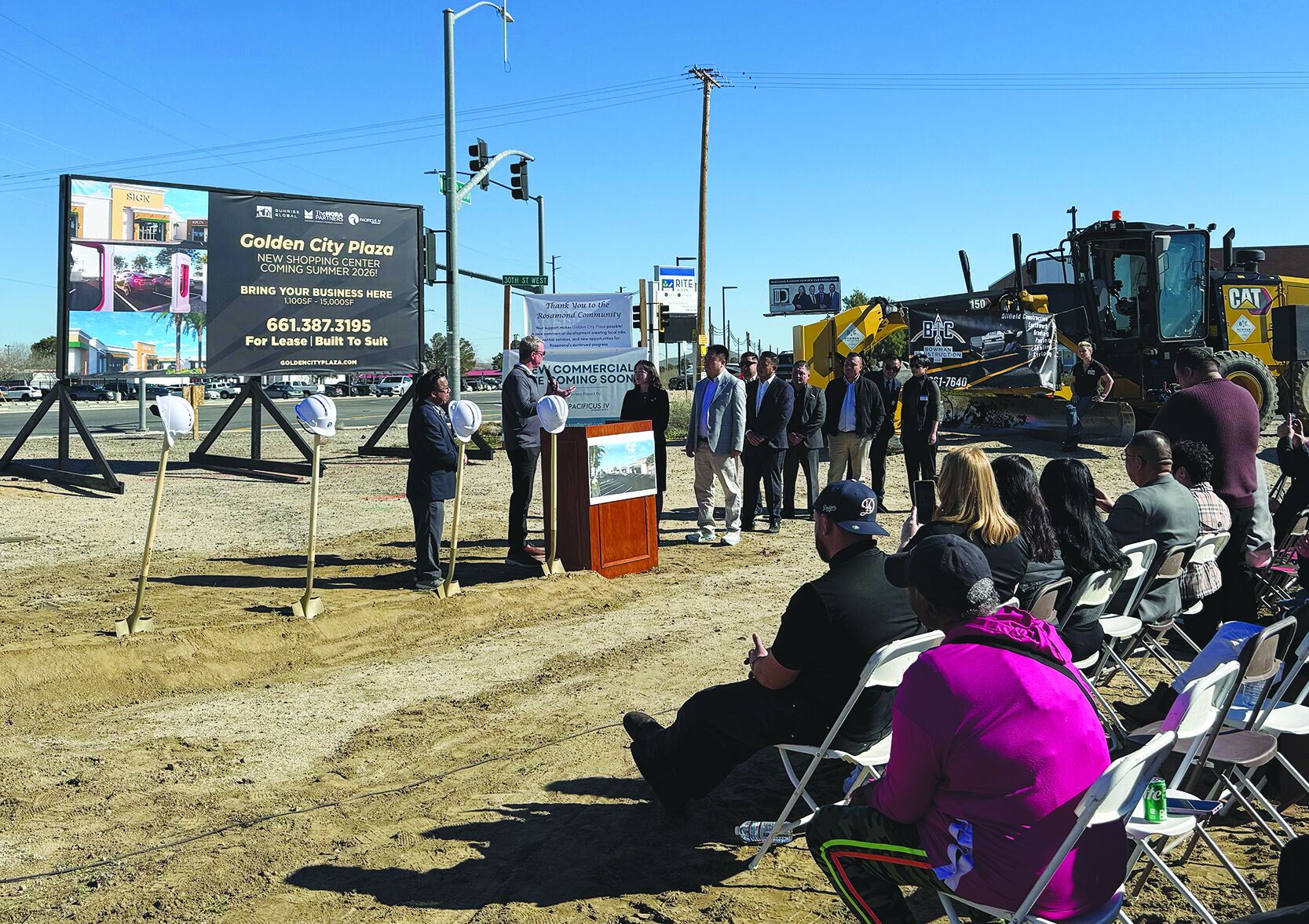 Ground is broken for new Rosamond shopping center | News | avpress.com