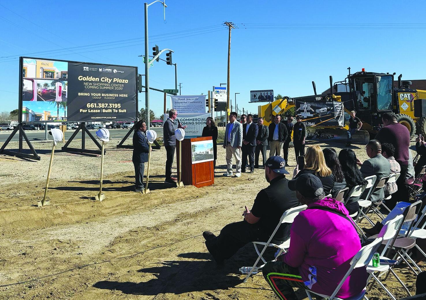 Ground is broken for new Rosamond shopping center | News | avpress.com
