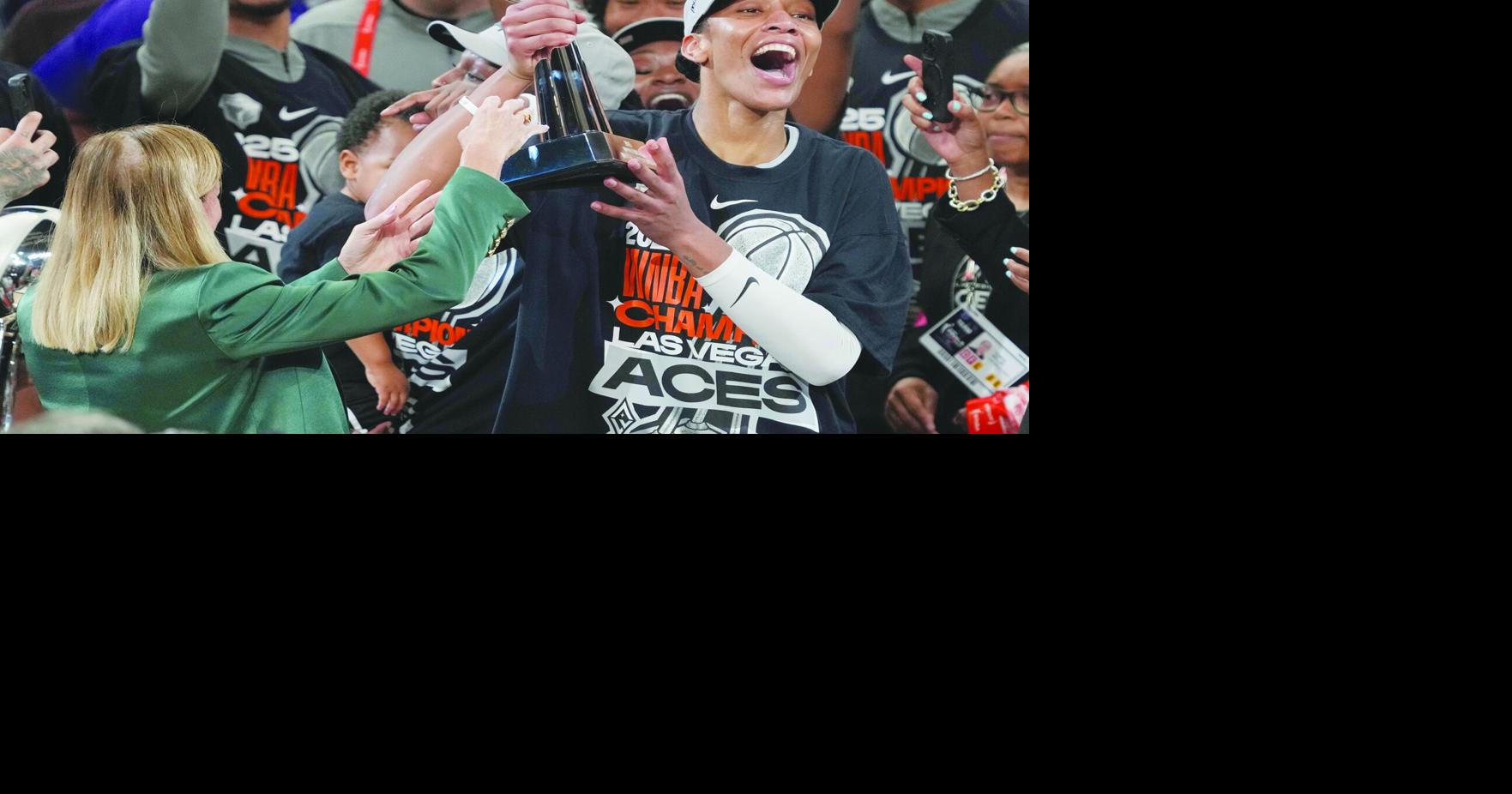 A’ja Wilson wins AP Female Athlete of Year after historic 4th WNBA MVP ...
