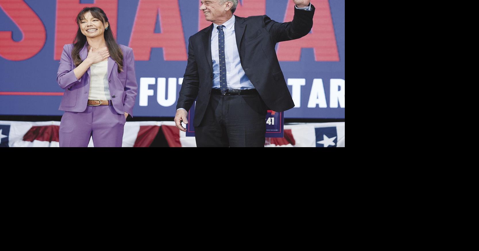 RFK Jr. picks Shanahan as presidential running mate | News | avpress.com