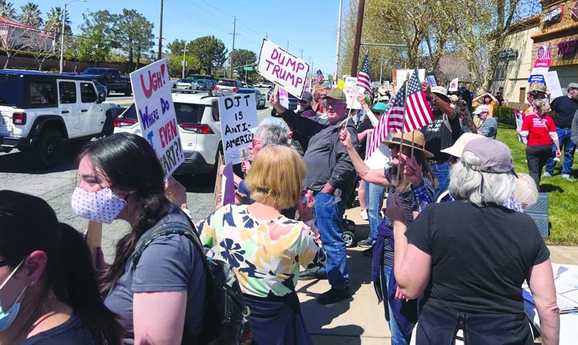 Local activists join Hands Off! protests | News | avpress.com