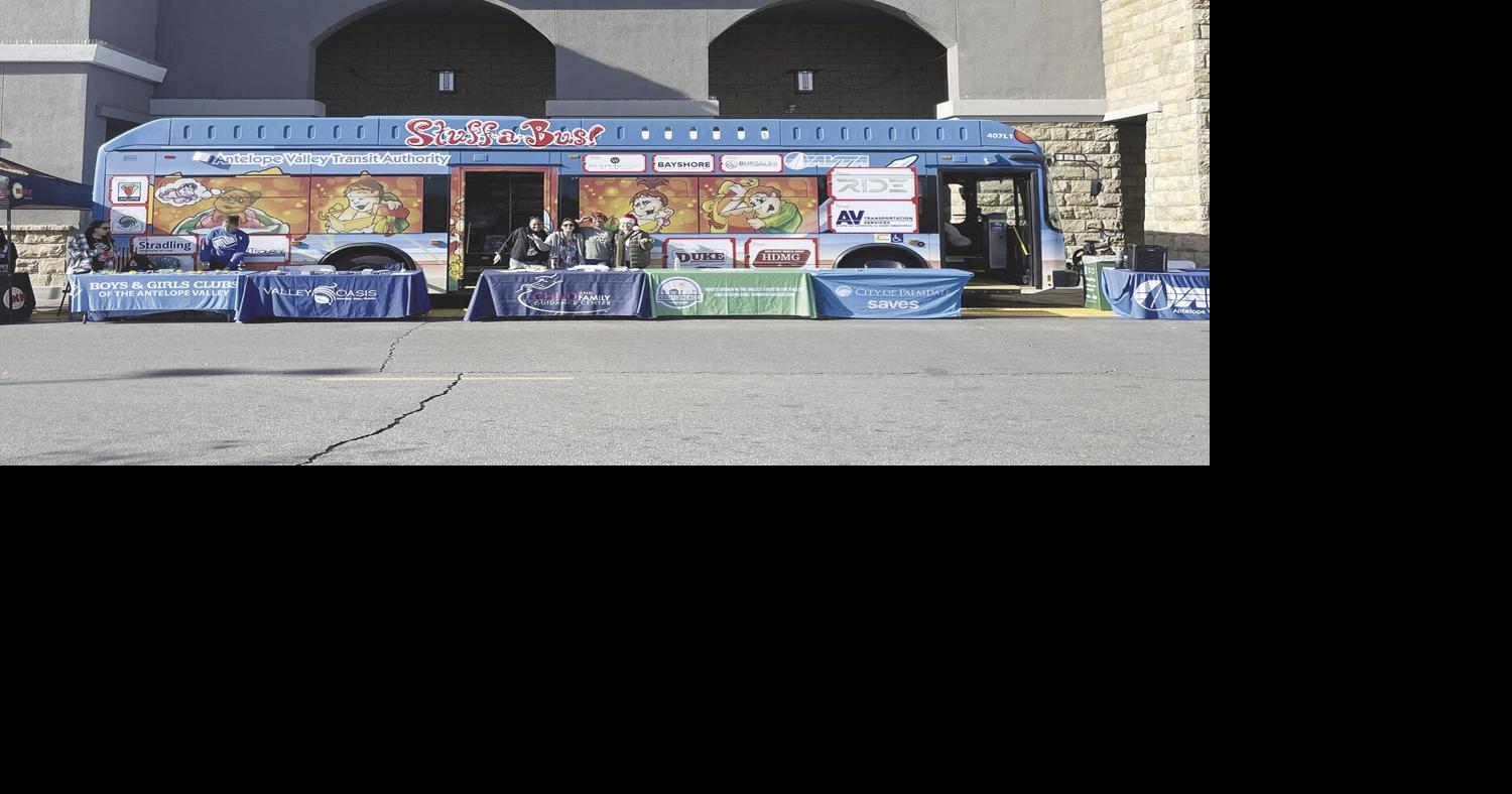 AVTA Stuff-A-Bus campaign kicks off Wednesday | News | avpress.com