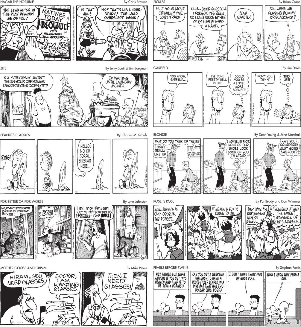 Comics, June 1, 2024 | Puzzles Comics | avpress.com