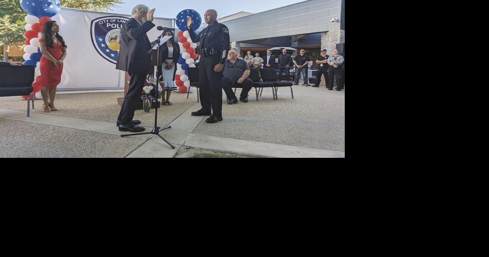 Lancaster swears in 1st police chief | News | avpress.com