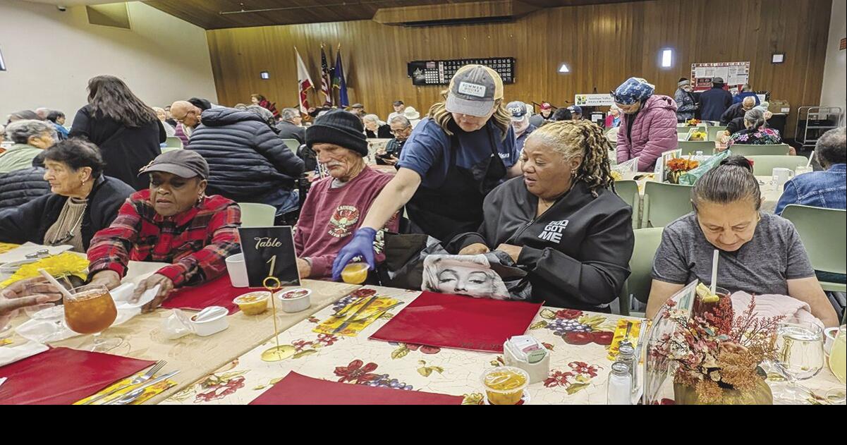 Barger aids holiday feast for seniors | News | avpress.com