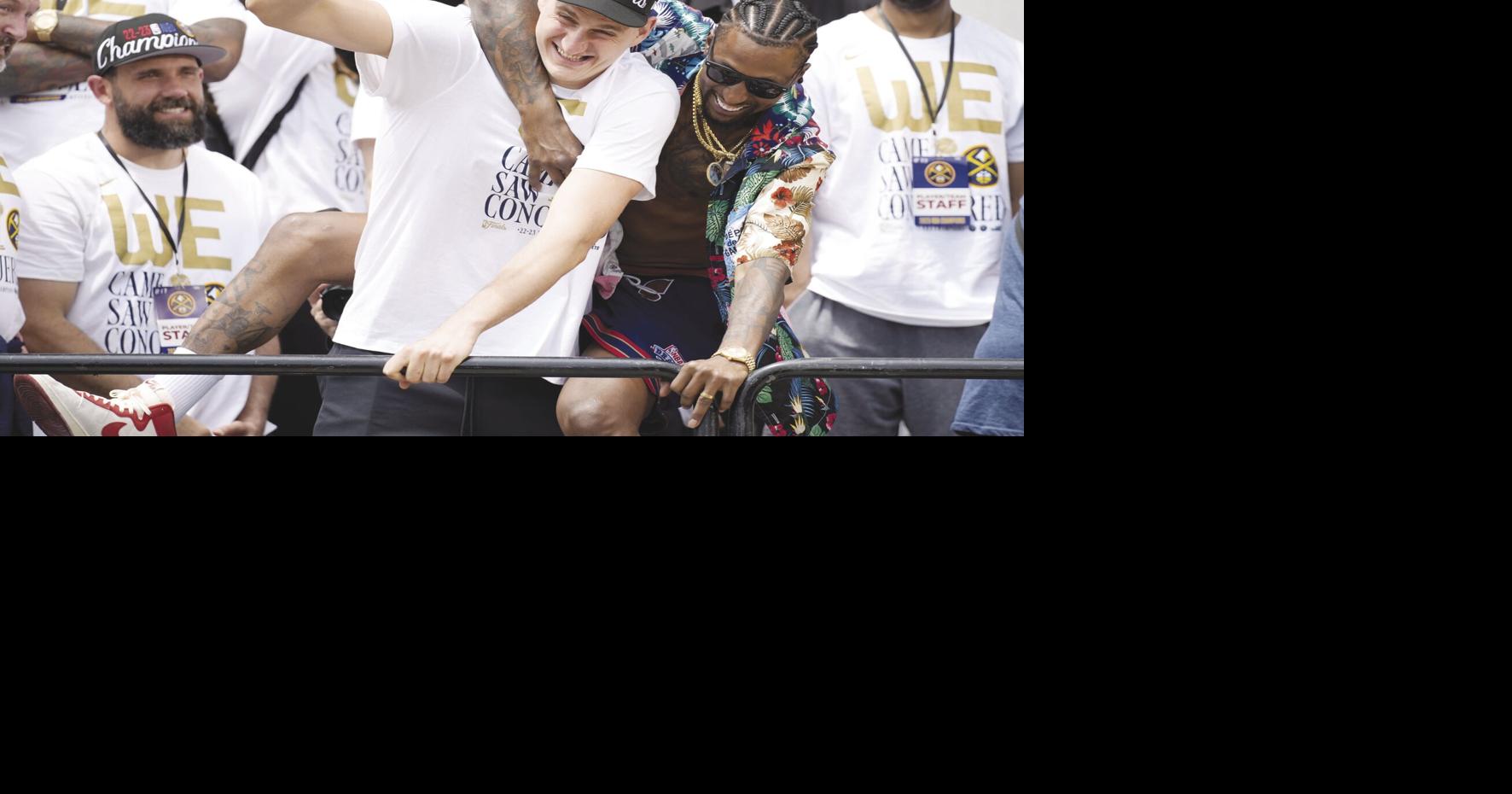 Nuggets celebrate 1st NBA title with parade through streets of Denver ...
