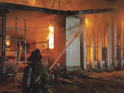 Early-morning fire strikes Cal City home | News | avpress.com