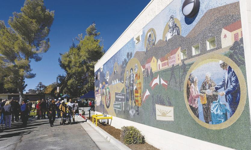 Massive mosaic mural unveiled | News | avpress.com