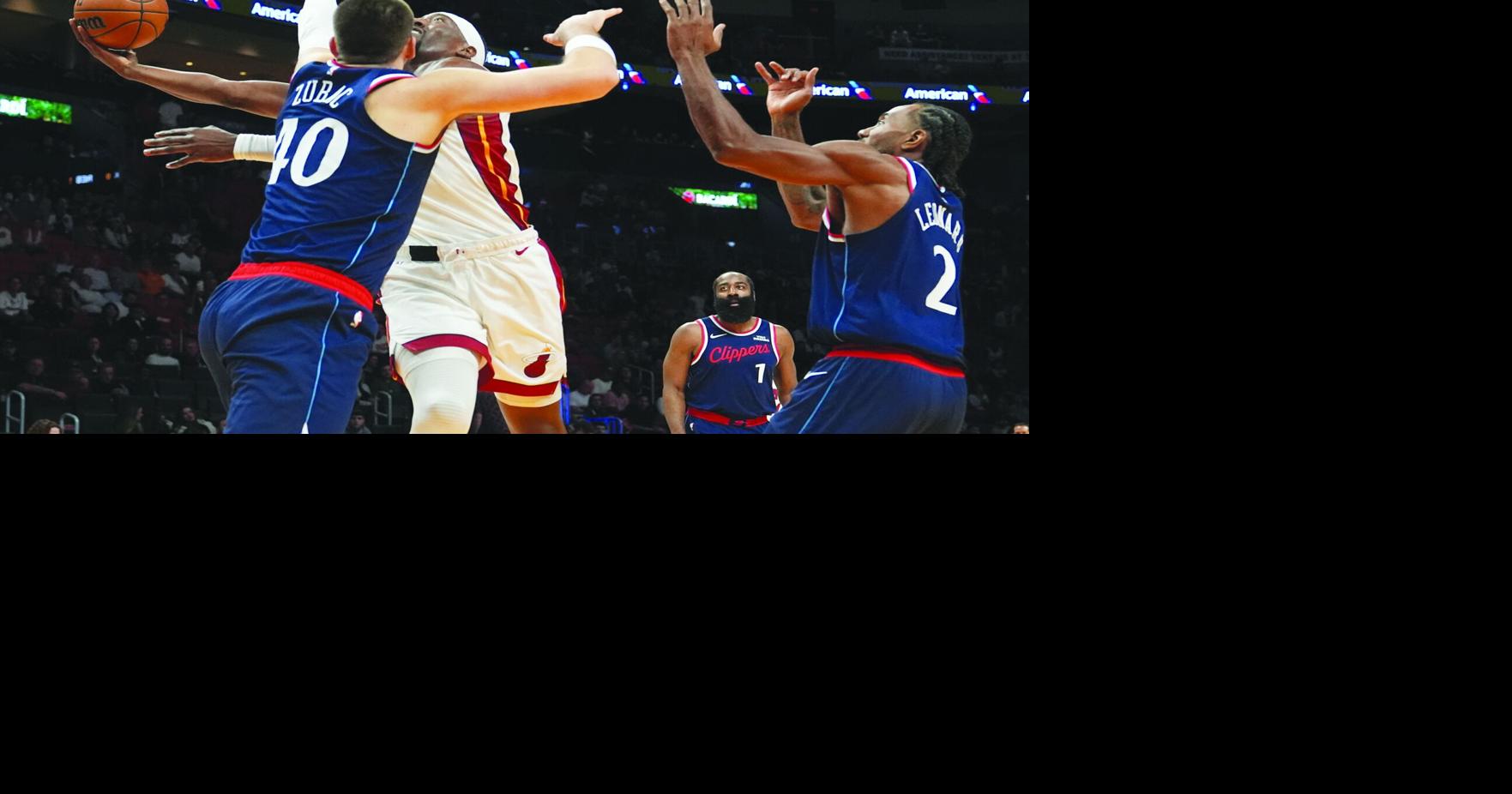 Heat hit record 24 3-pointers to roll past struggling Clippers | Sports ...