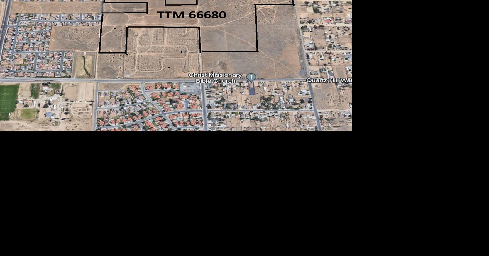 Tentative tract map is OK’d for residential lots | News | avpress.com