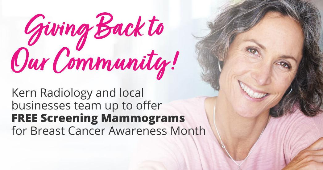 Kern Radiology offering free mammograms; appointment required | News ...