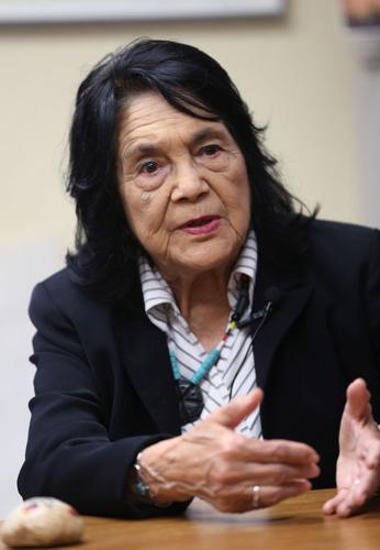 ROBERT PRICE: Fearless: Dolores Huerta, nearing 90, is still in the ...