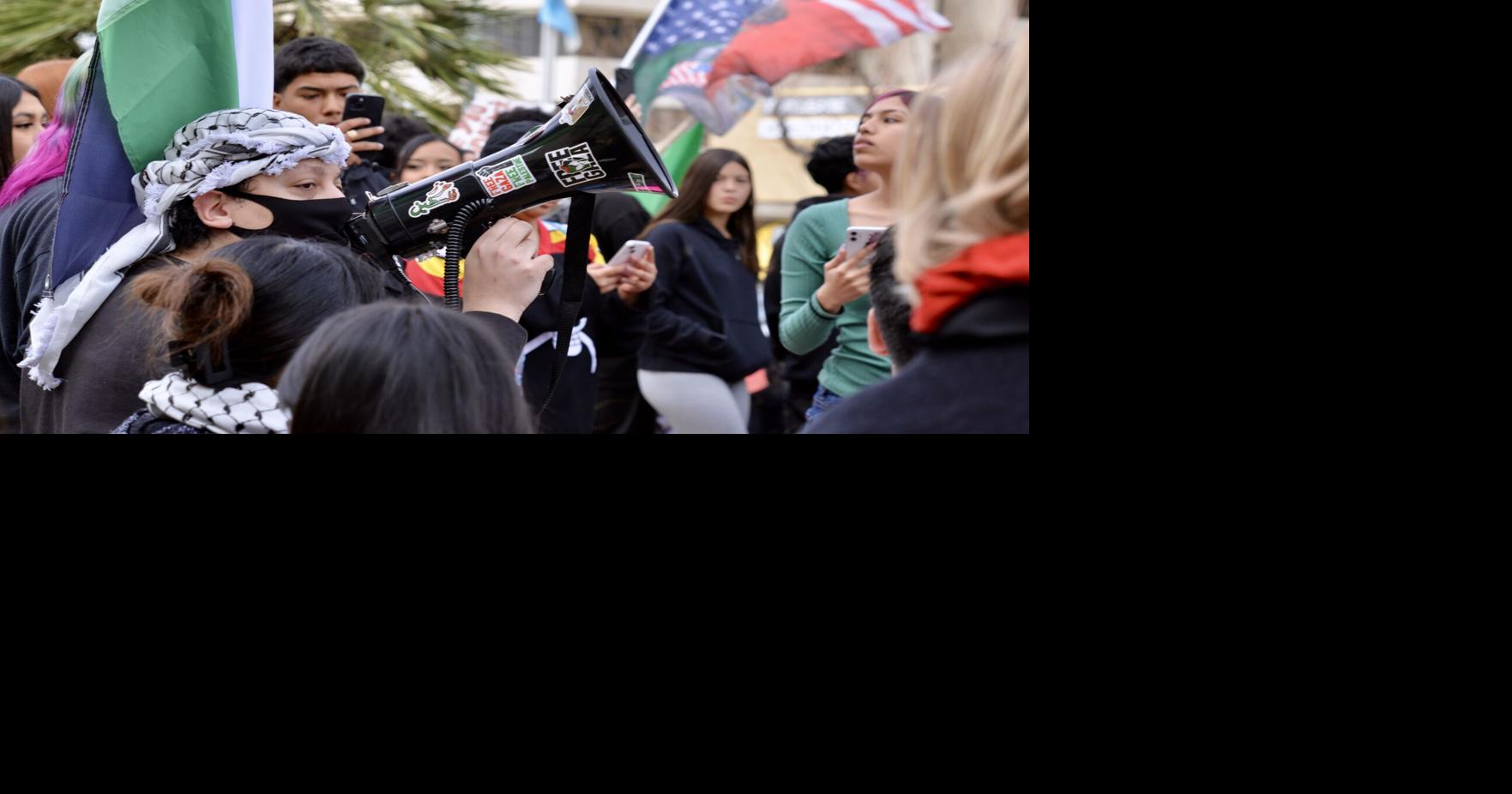 Bakersfield students walk out of schools to protest ICE, DOGE | News ...