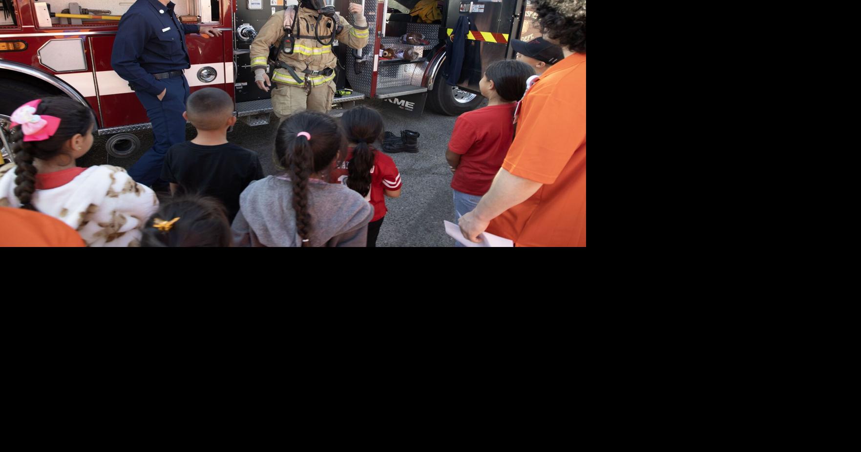 Students meet and greet first responders close-up | News | bakersfield.com