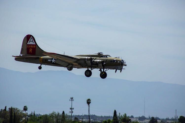 Vintage World War II-era planes touch down in Bakersfield, offer flying ...
