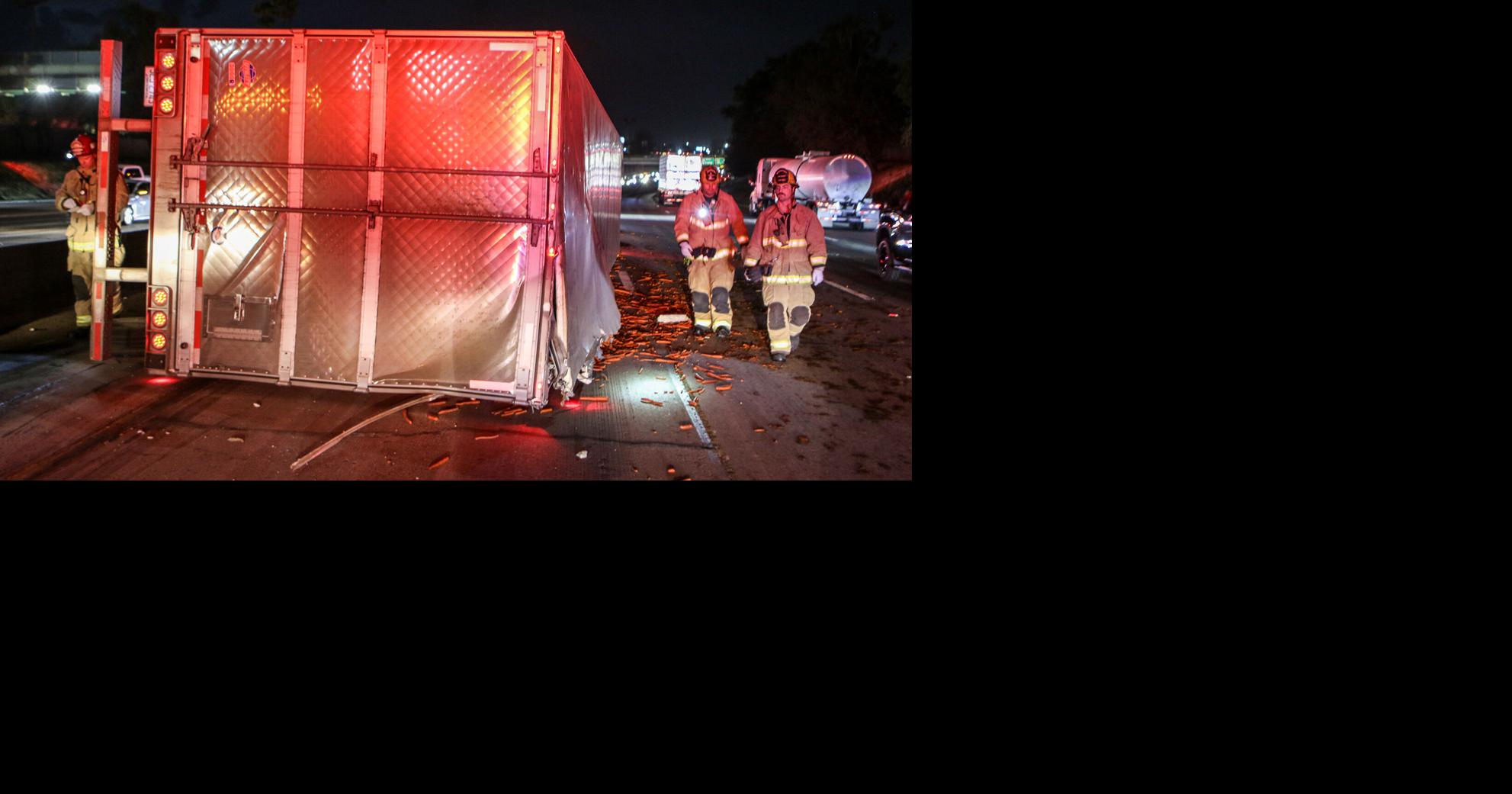 Crash involving Ford F-150, tractor-trailer badly damages both vehicles ...