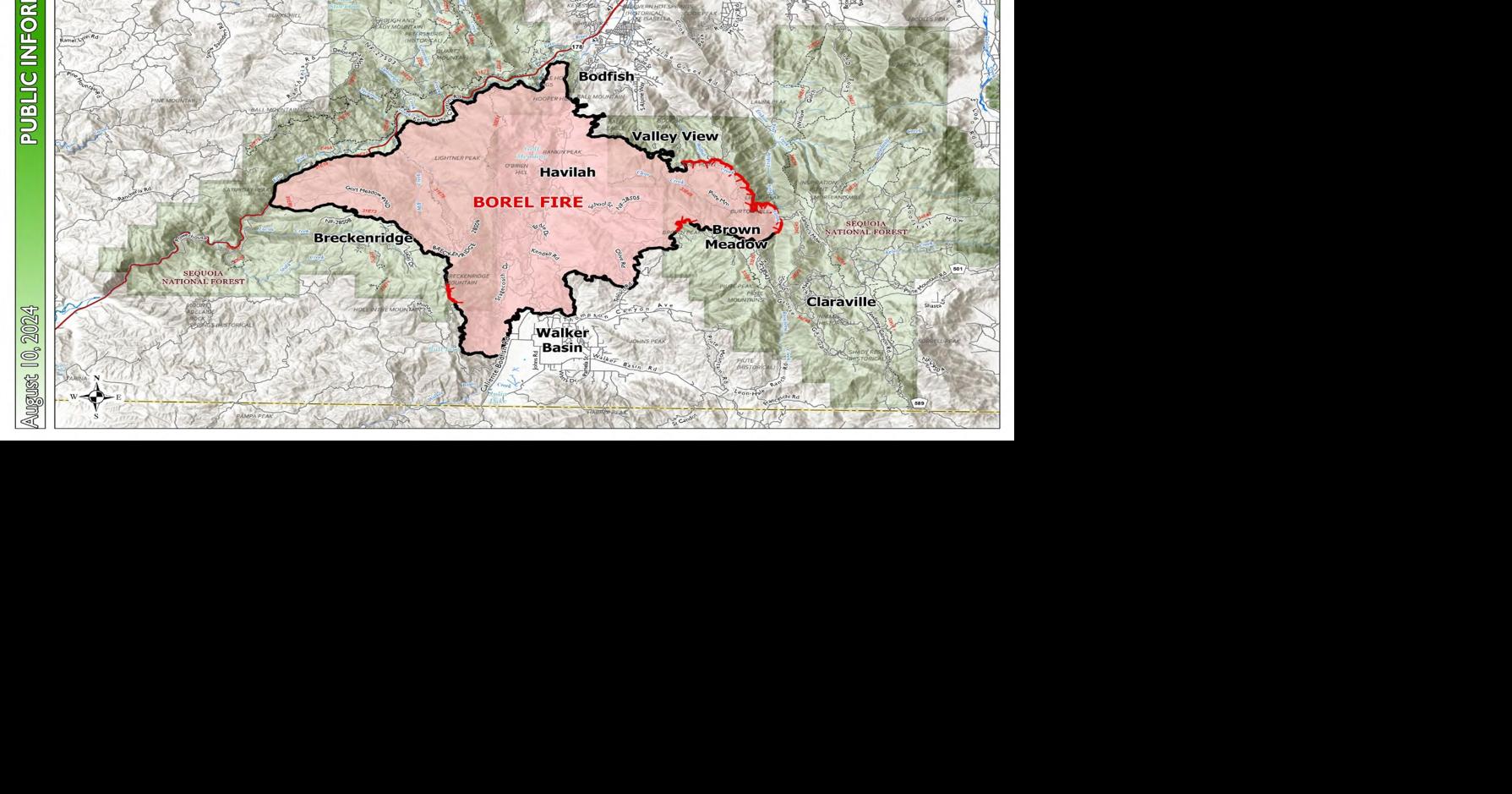 Borel Fire reaches 91% containment | News | bakersfield.com