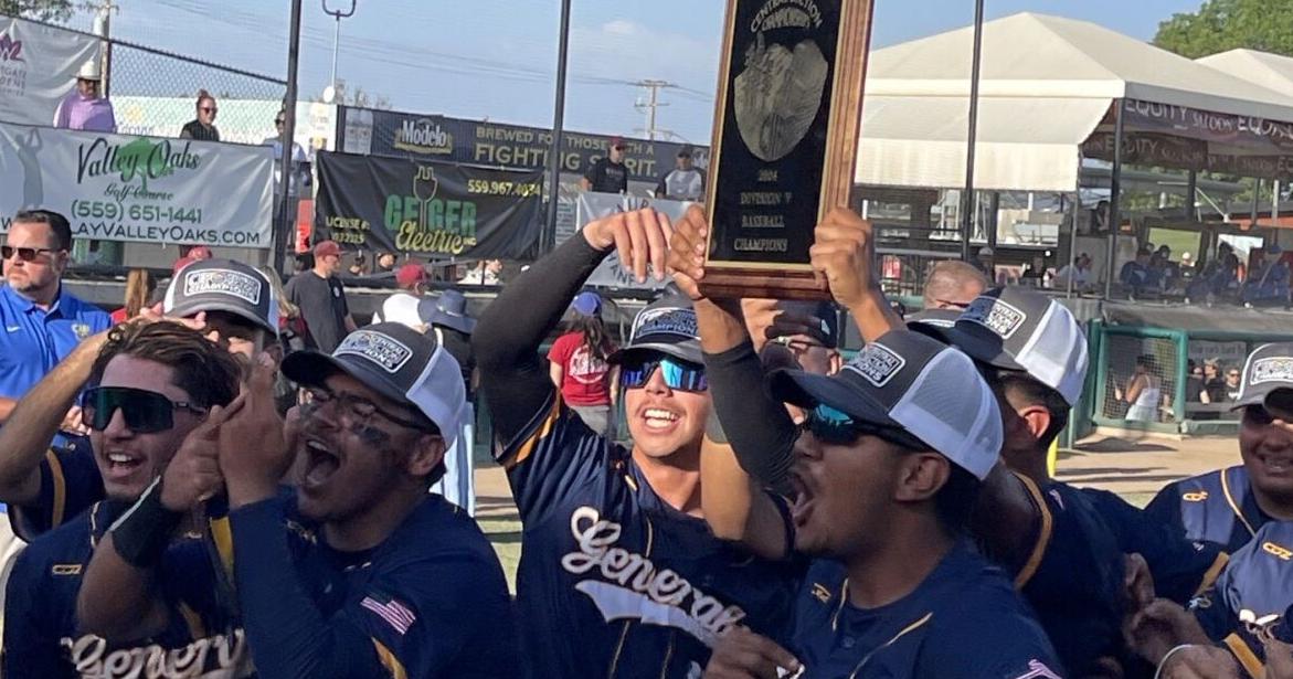 Shafter wins first section baseball title in school's 96-year history ...