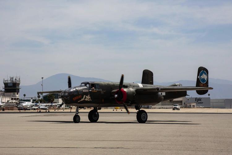 Vintage World War II-era planes touch down in Bakersfield, offer flying ...
