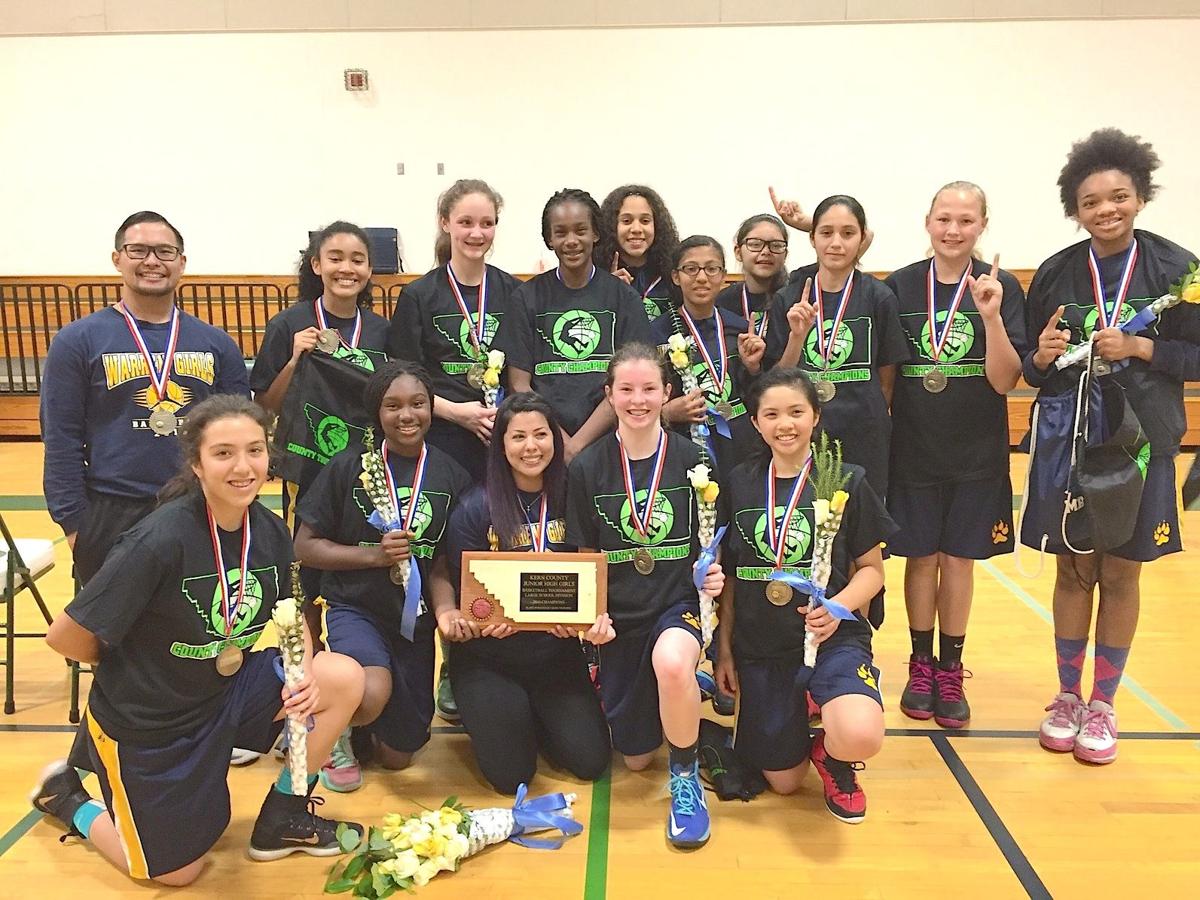 Warren Jr. High girls basketball wins county championship | Archives ...