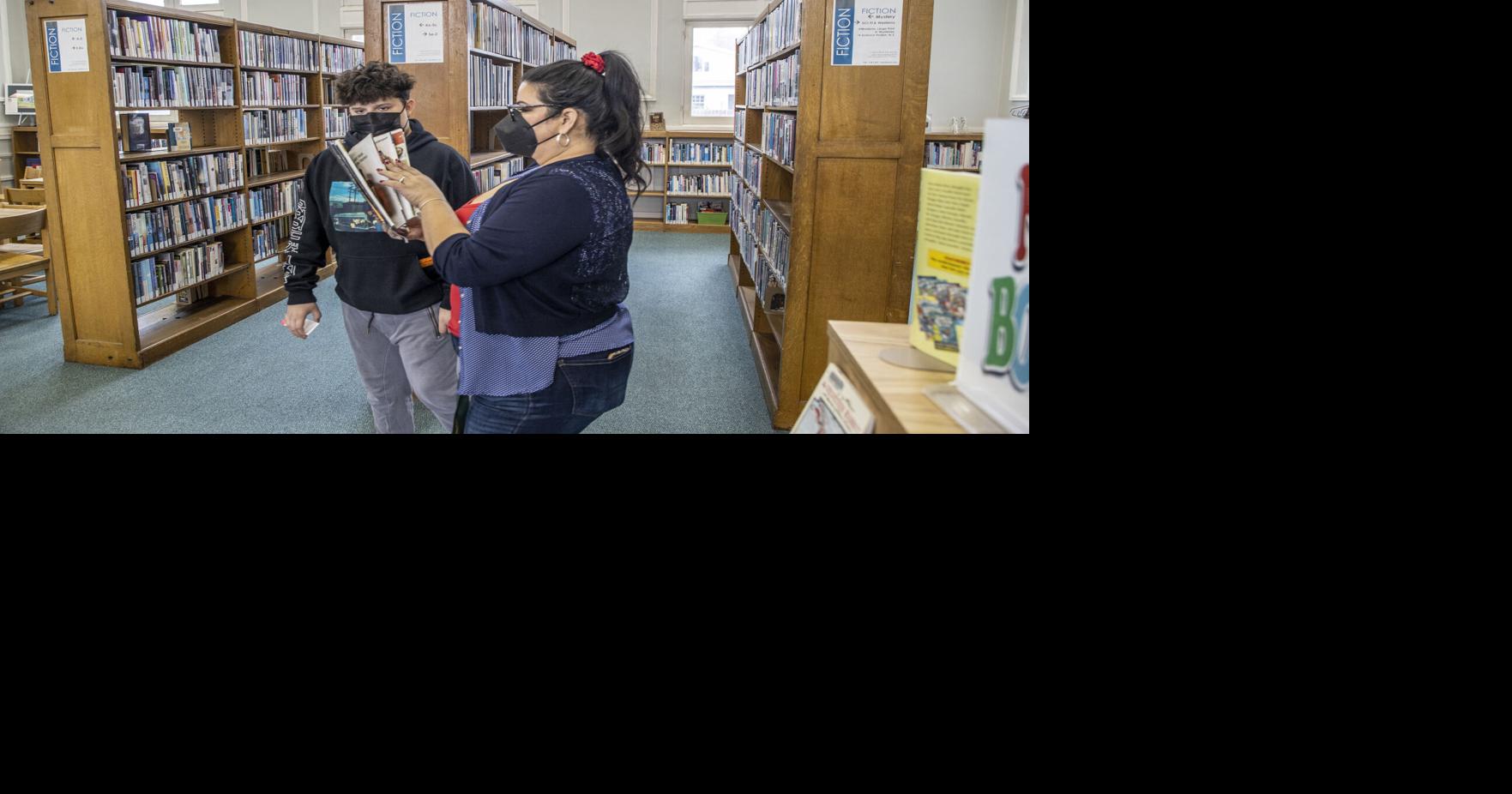Historic Baker Branch Library reopens after being shuttered for nearly ...
