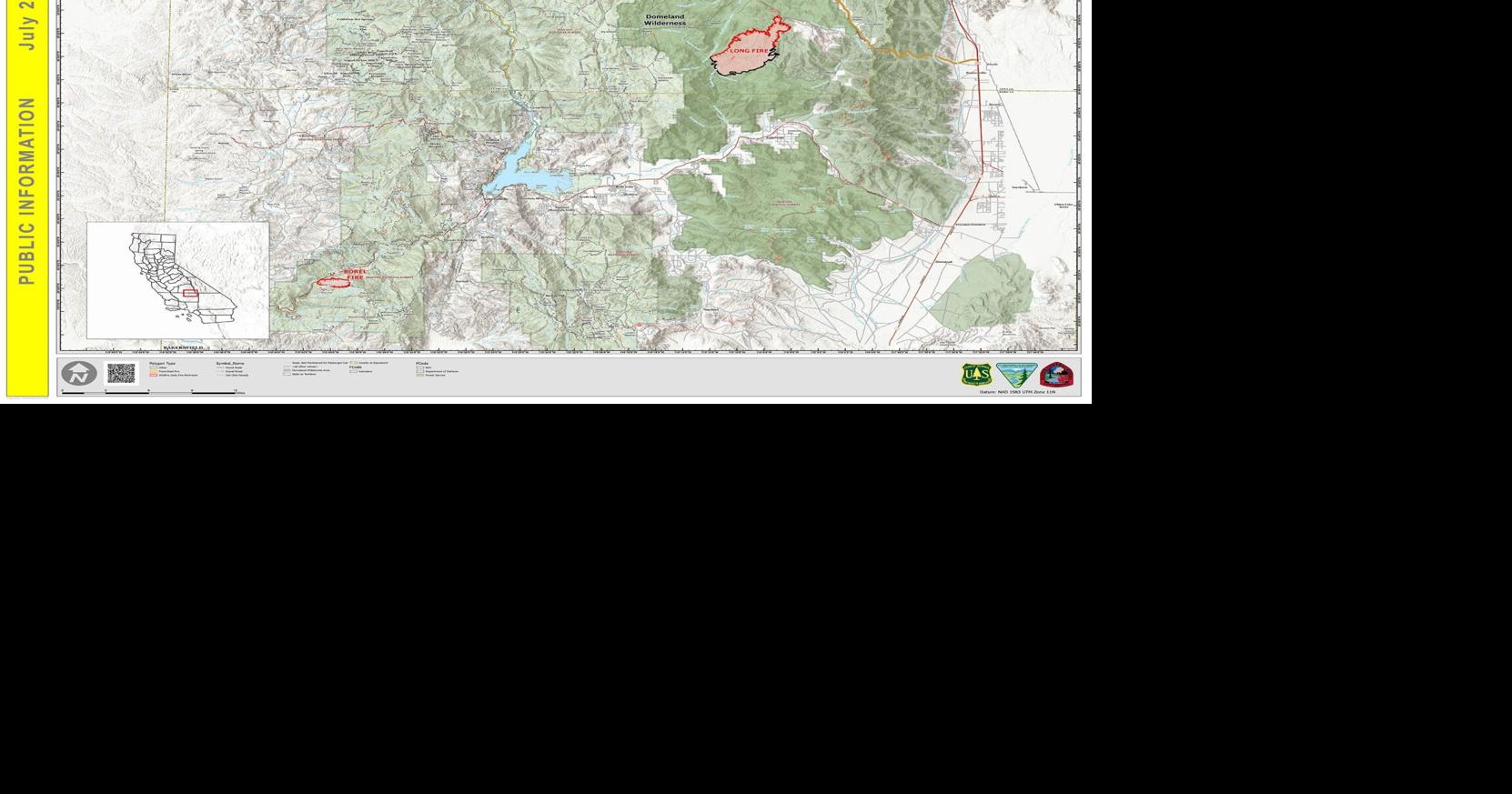 Highway 178 remains closed as Borel Fire continues | News | bakersfield.com