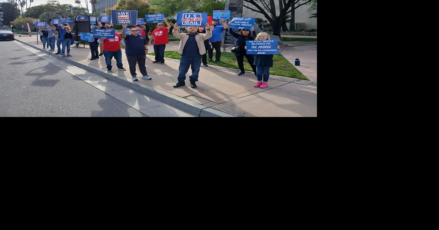 Protesters call for preserving independence of U.S. Postal Service ...