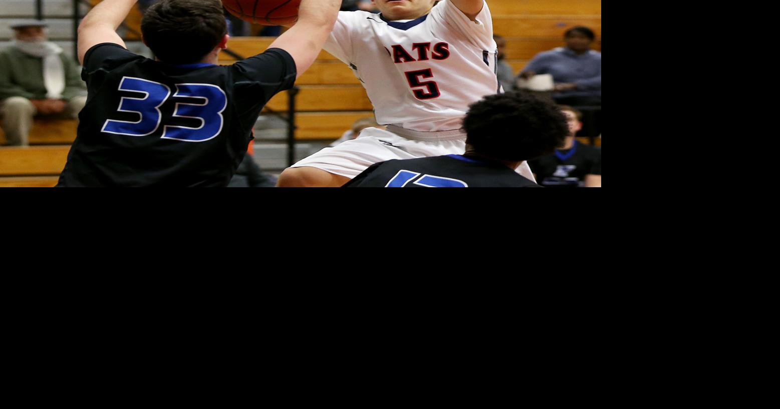 Reedley-Immanuel and Liberty High in Boys Basketball Action. | Photo ...