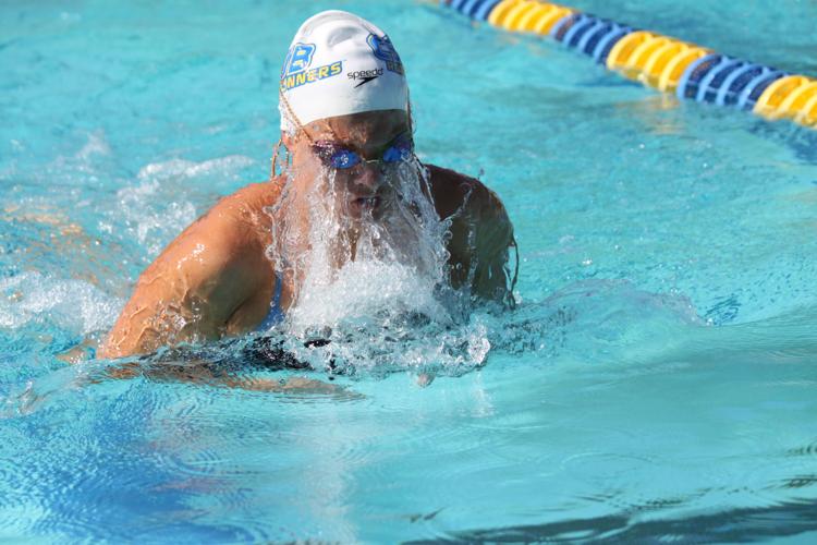 CSUB swimmer Autumn D'Arcy is fast, though she doesn't exactly realize ...