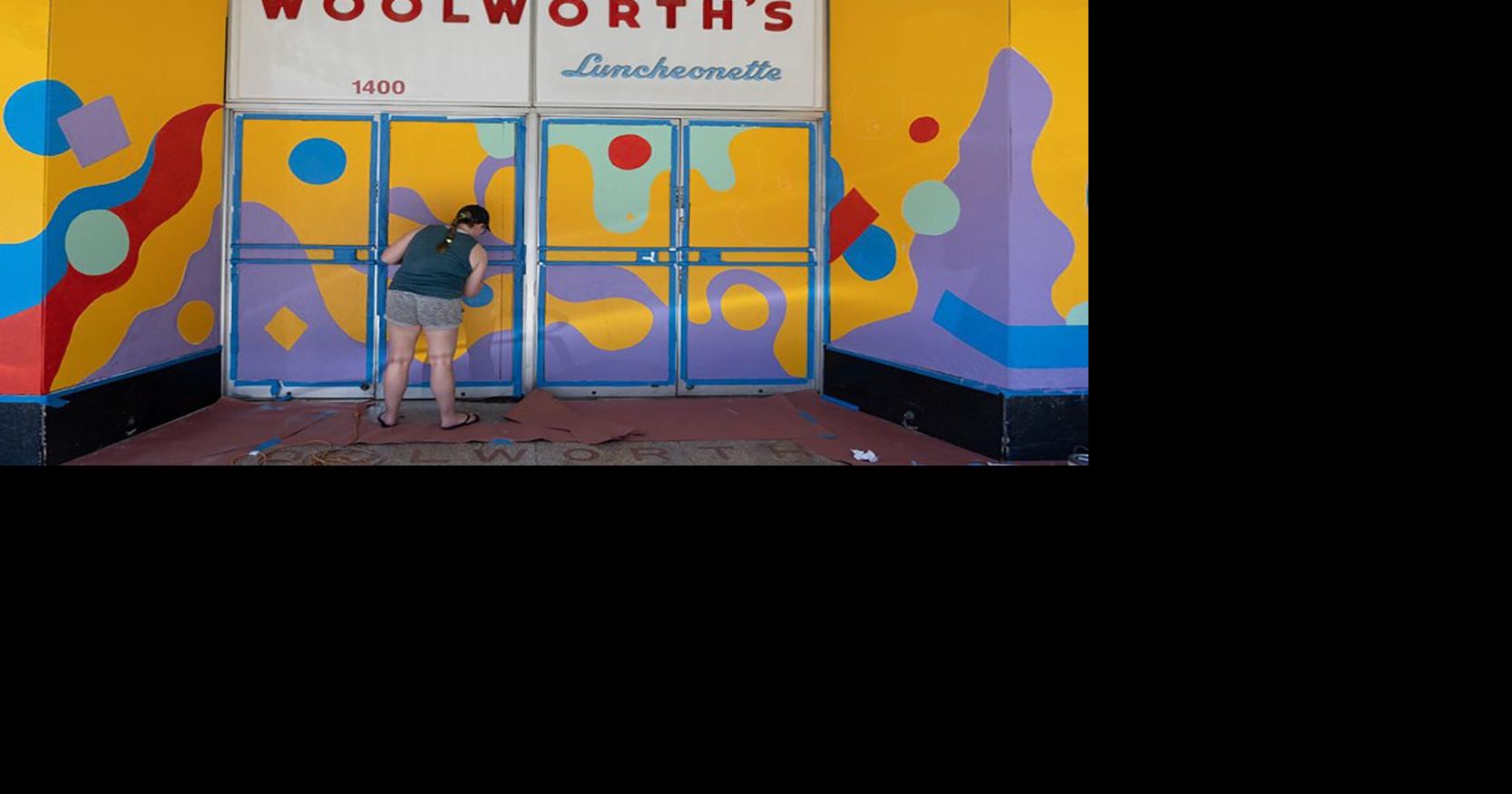 A colorful collaboration for Woolworth's mural | Arts & Theater ...
