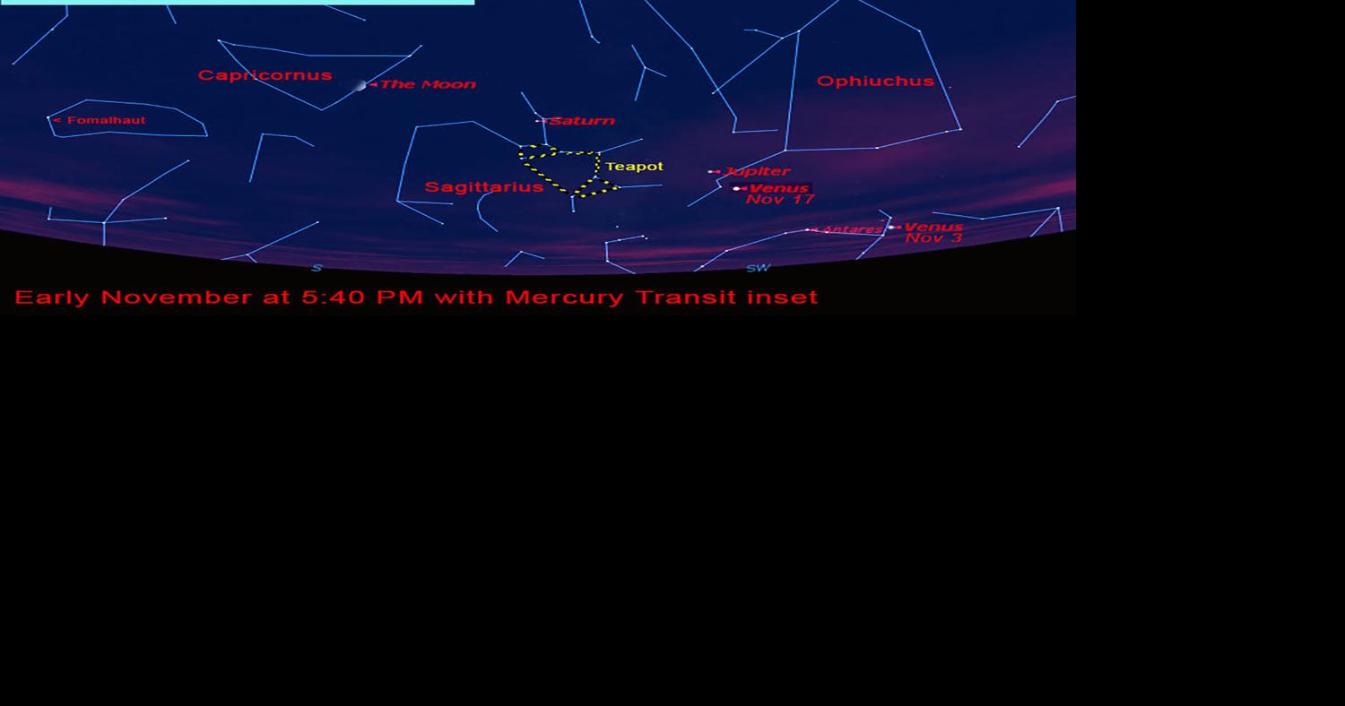 NICK STROBEL: Rare transit of Mercury coming this month | Entertainment ...