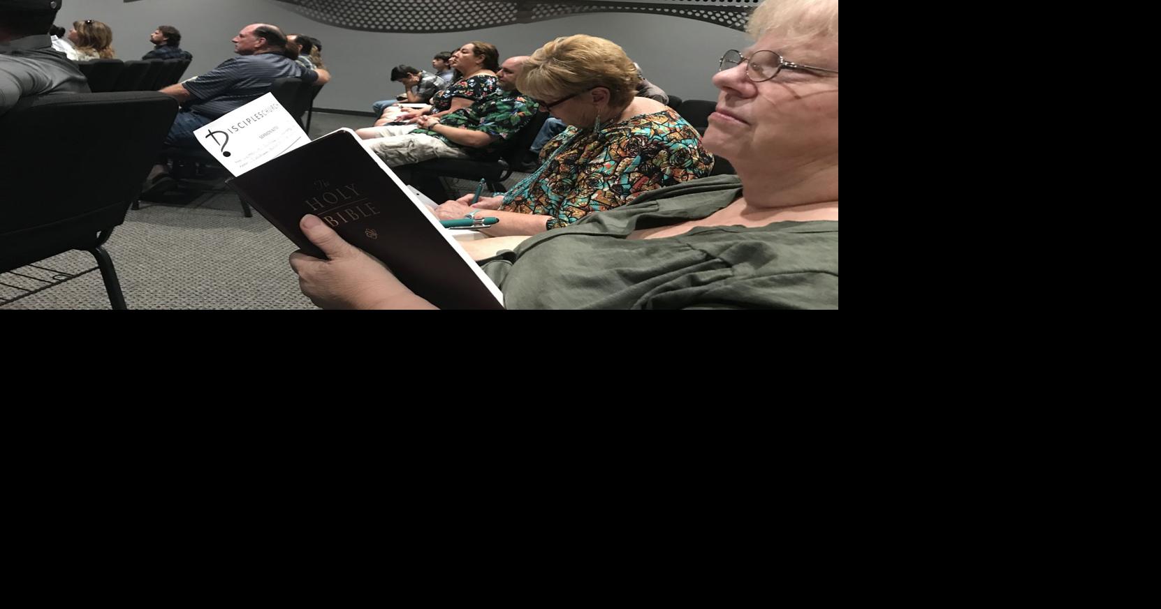 New name, same congregation: Disciples Church holds first service at ...