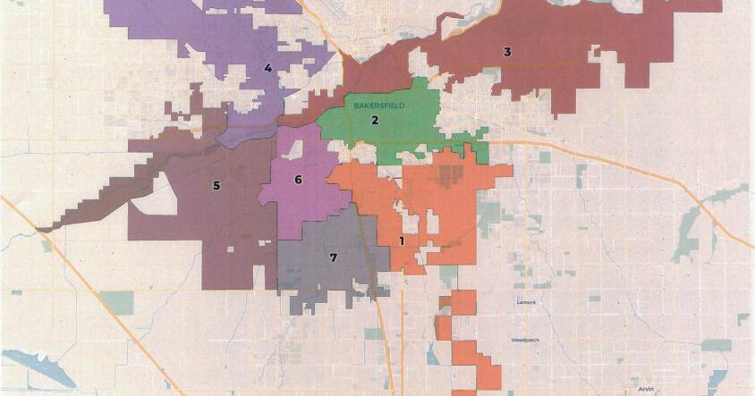 Bakersfield City Council formally approves unity map | News ...