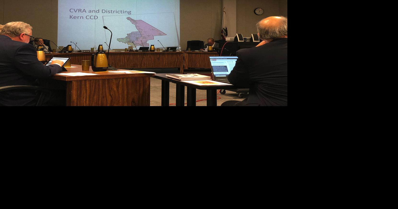 Proposed redistricting maps unveiled during KCCD meeting | News ...