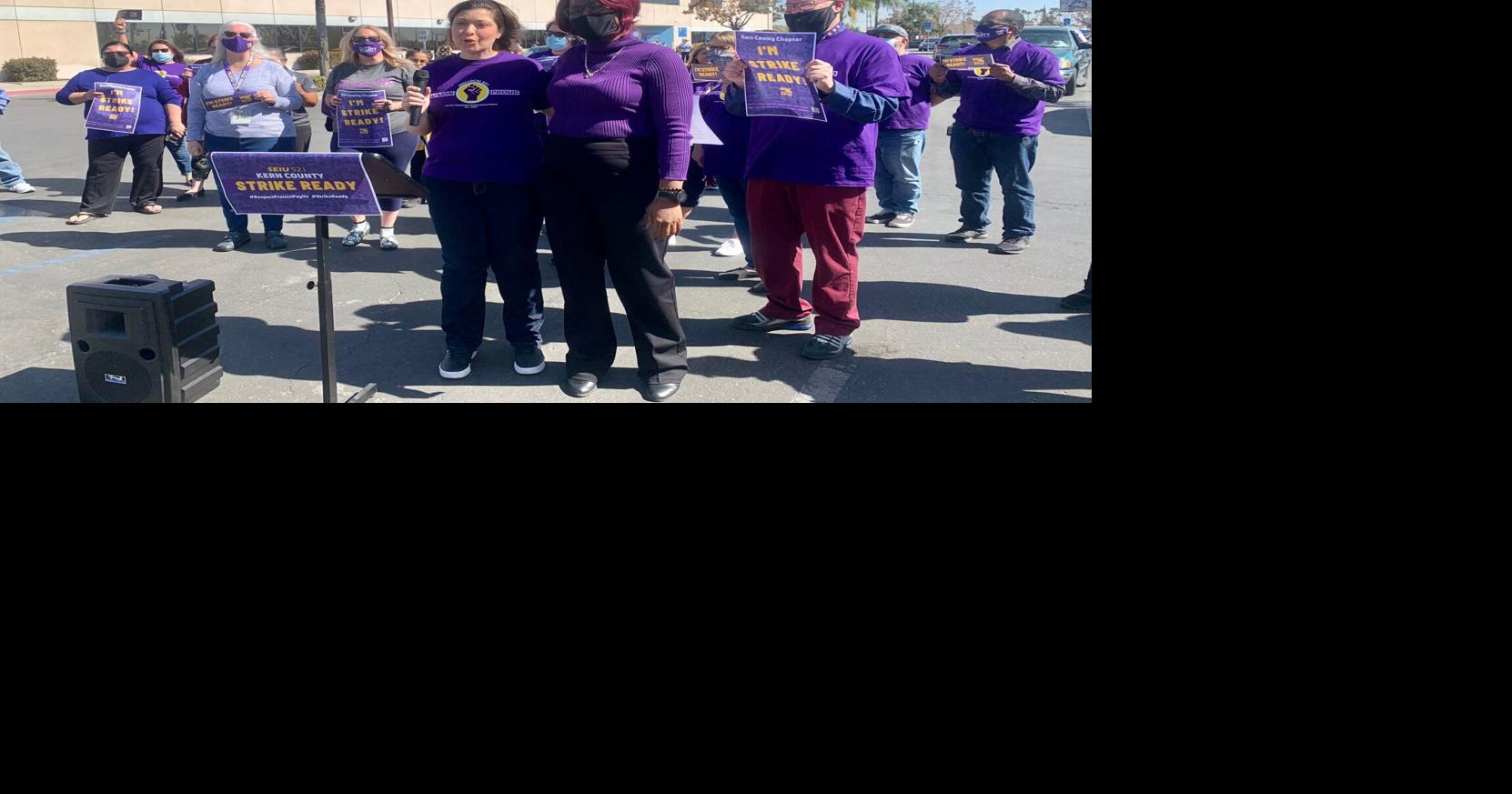 SEIU members authorize strike for county workers after contract ...